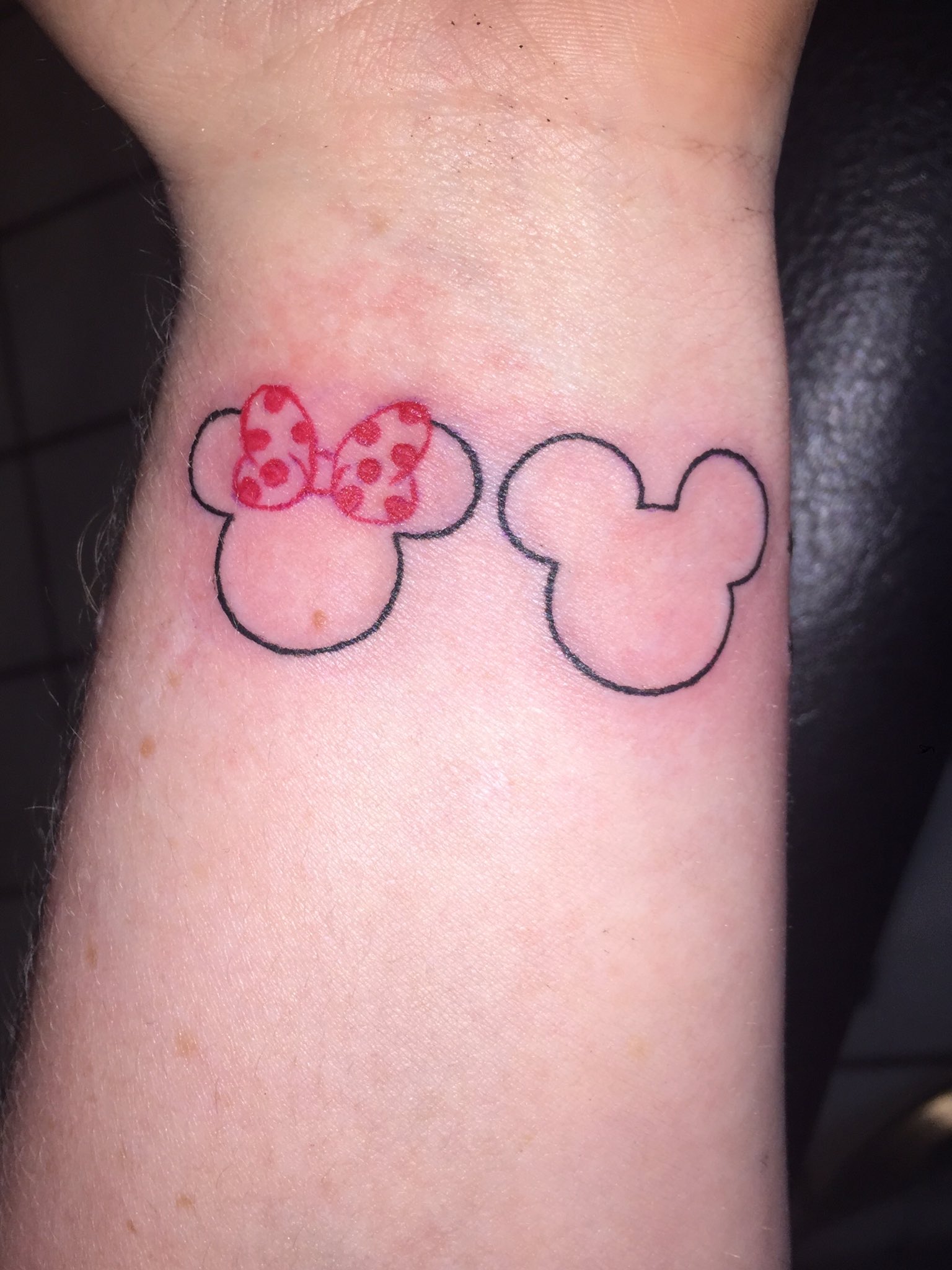 Mickey Mouse Family Tattoos