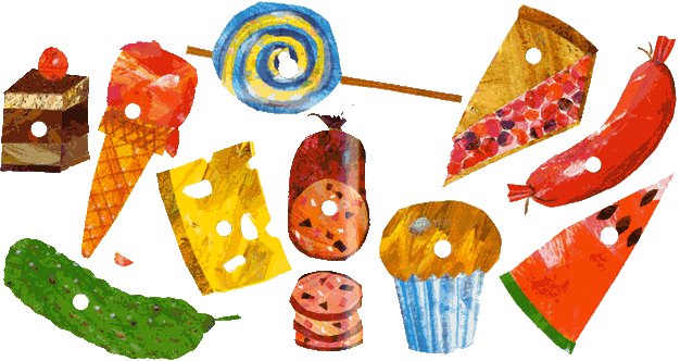 The Very Hungry Caterpillar Salami