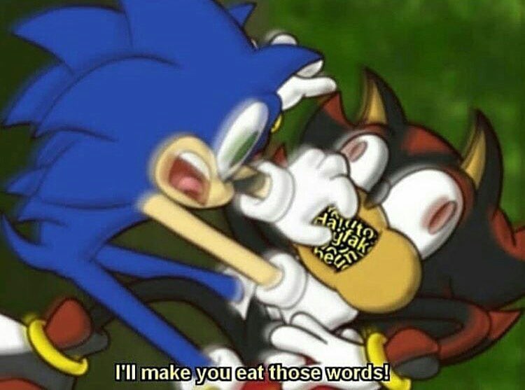Shadow Ate Sonic