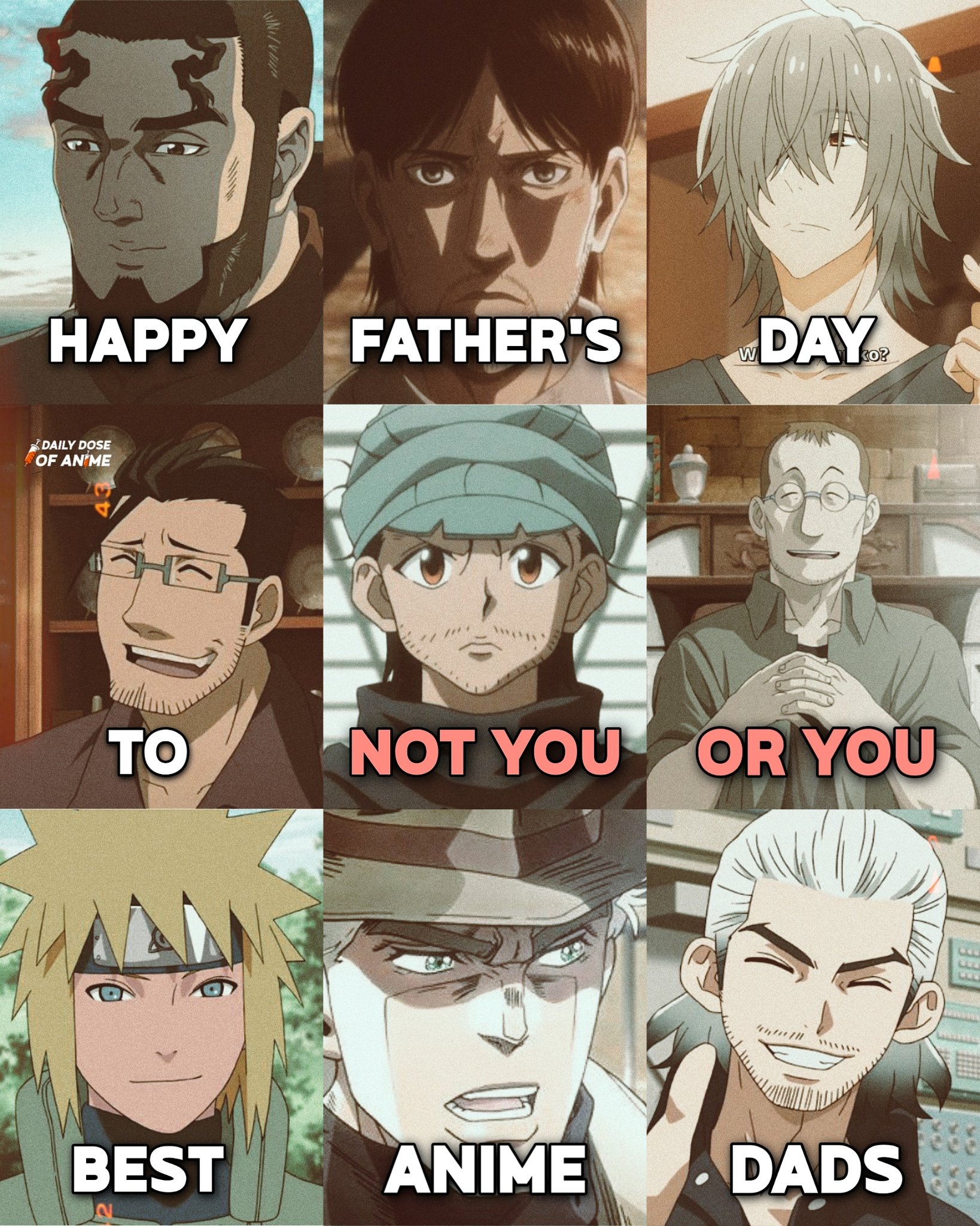 Anime Dad Memes I Ate My Dad😬 ༶•┈┈ ˗ˏˋ Don't Forget To
