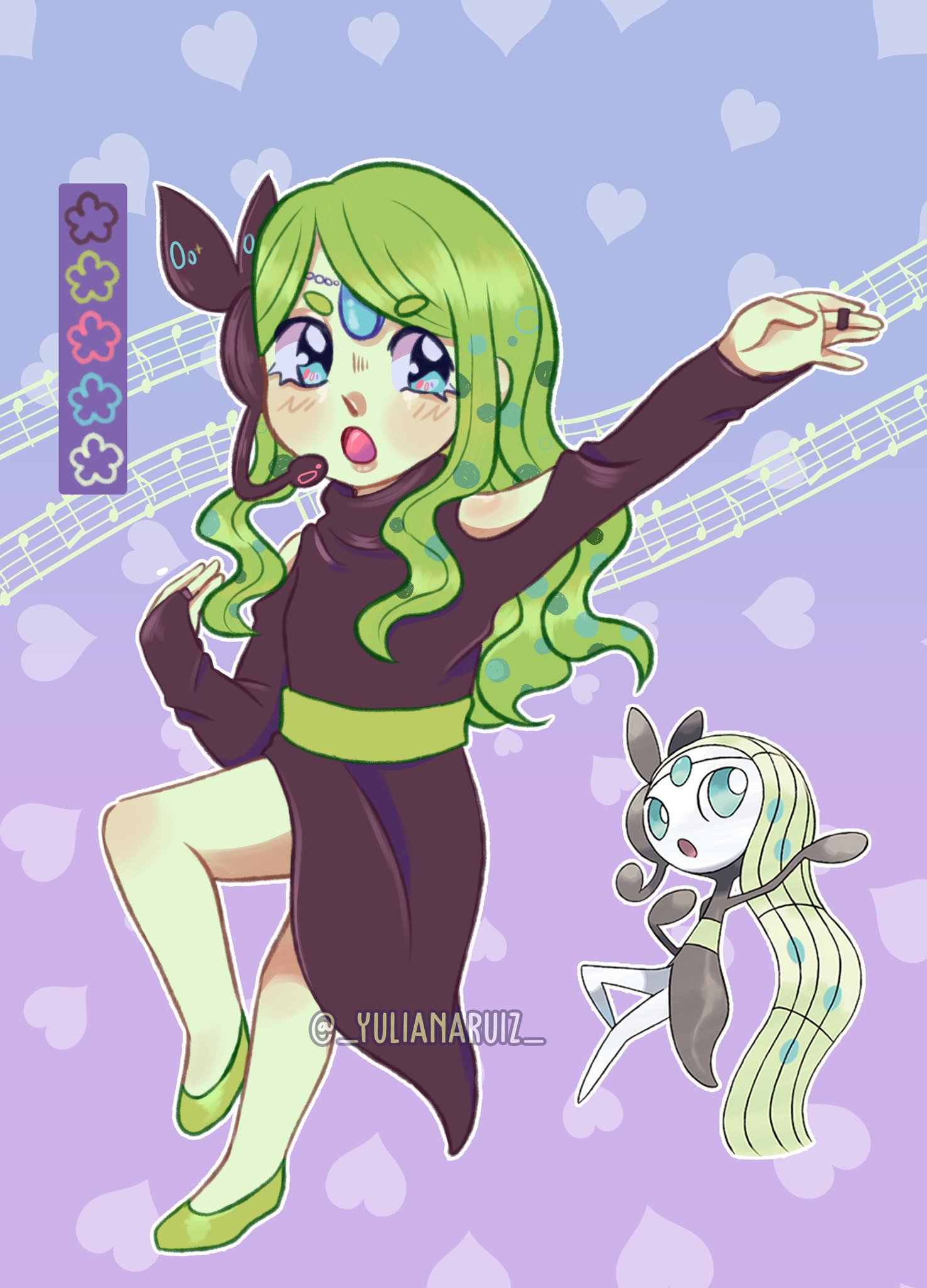 Meloetta Pirouette Gijinka