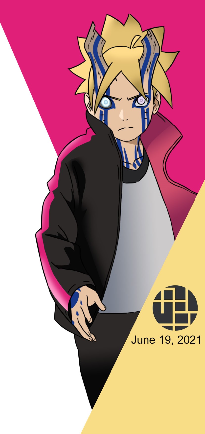 Bolt Uzumaki Byakugan