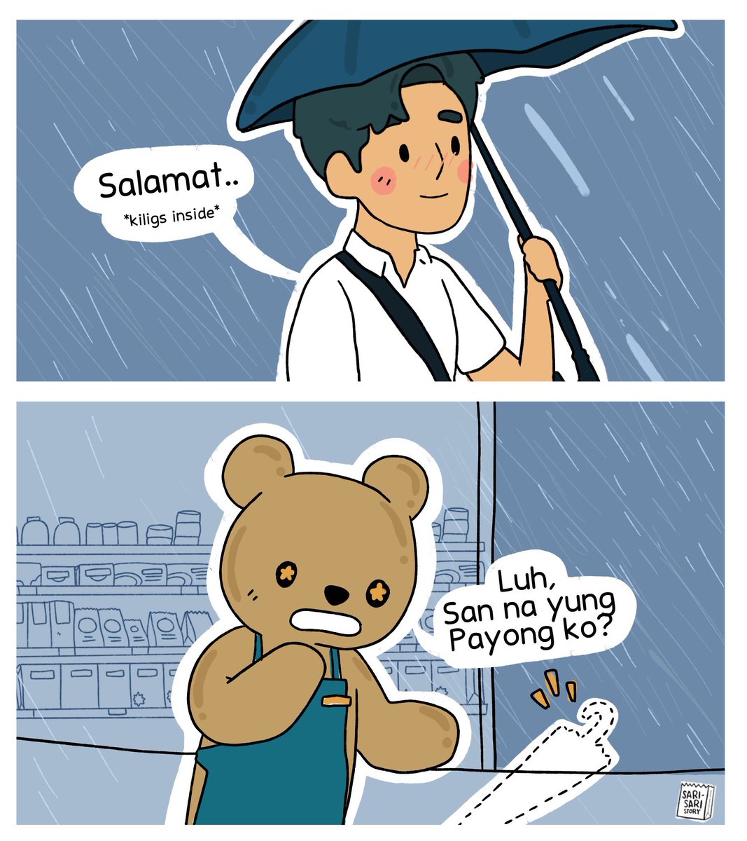 「Throwback sa pinaka unang @SarisariStory comic! 」SARI SARI STORY 🏳️‍🌈の漫画
