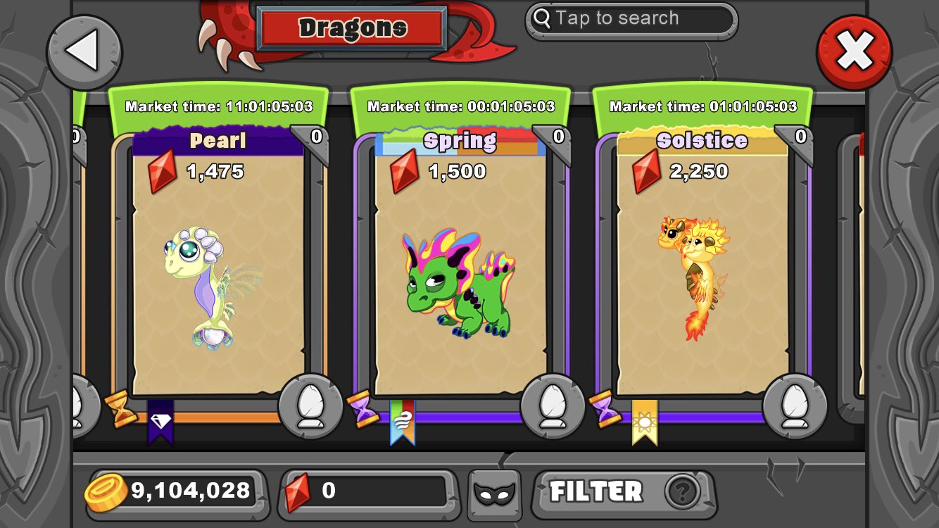 Solstice Dragon Dragonvale