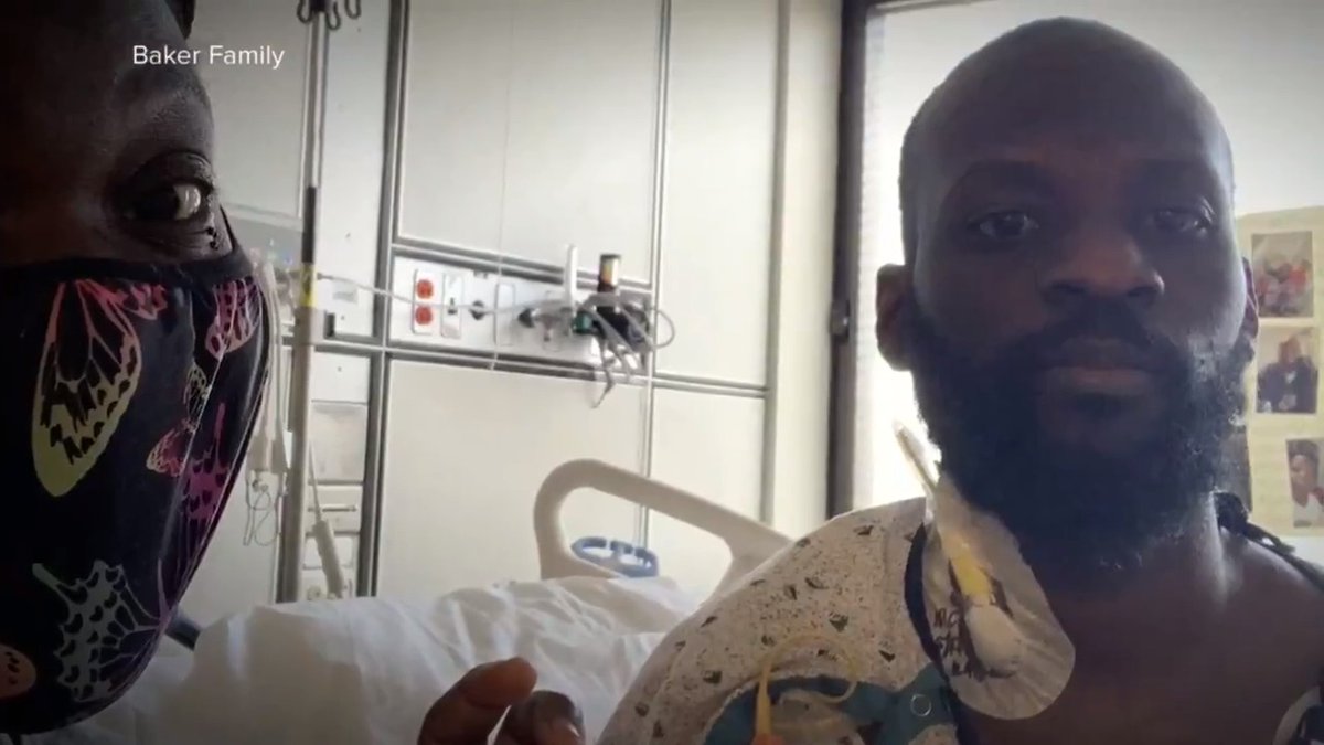 THE GIFT: Derrick Baker, a New Jersey father of five, has received a ...