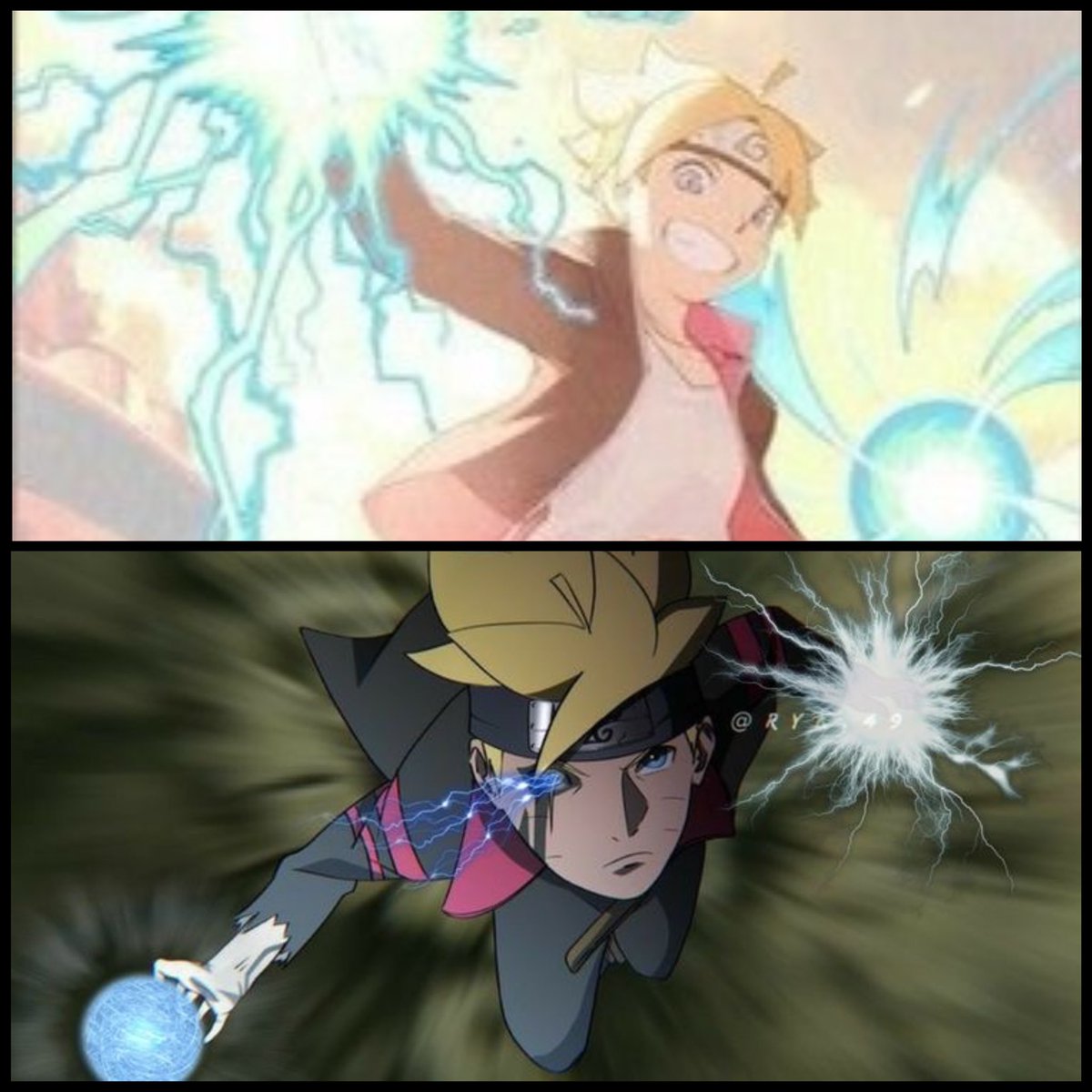 Rasengan And Chidori Combined