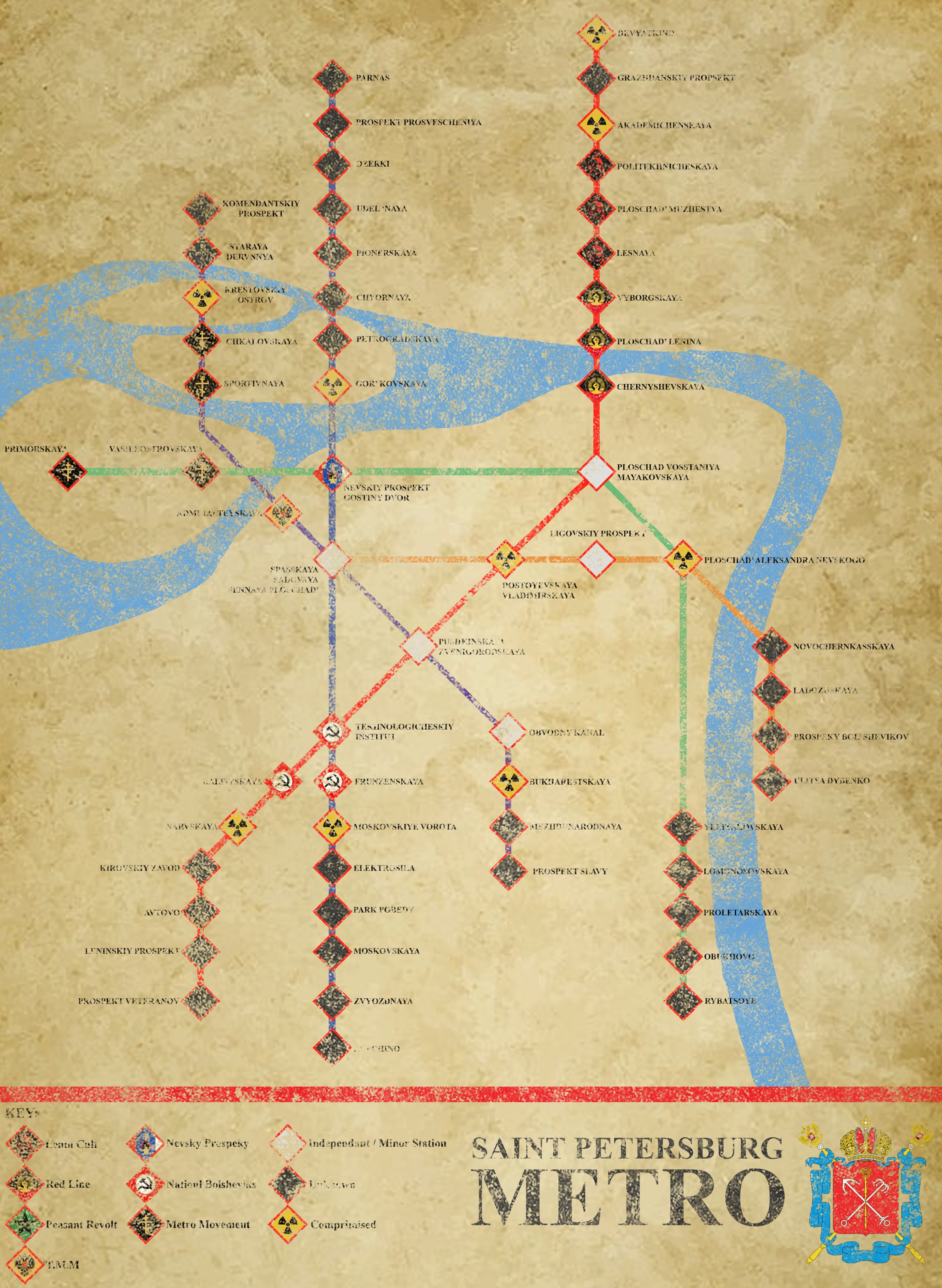Metro 2033 Map