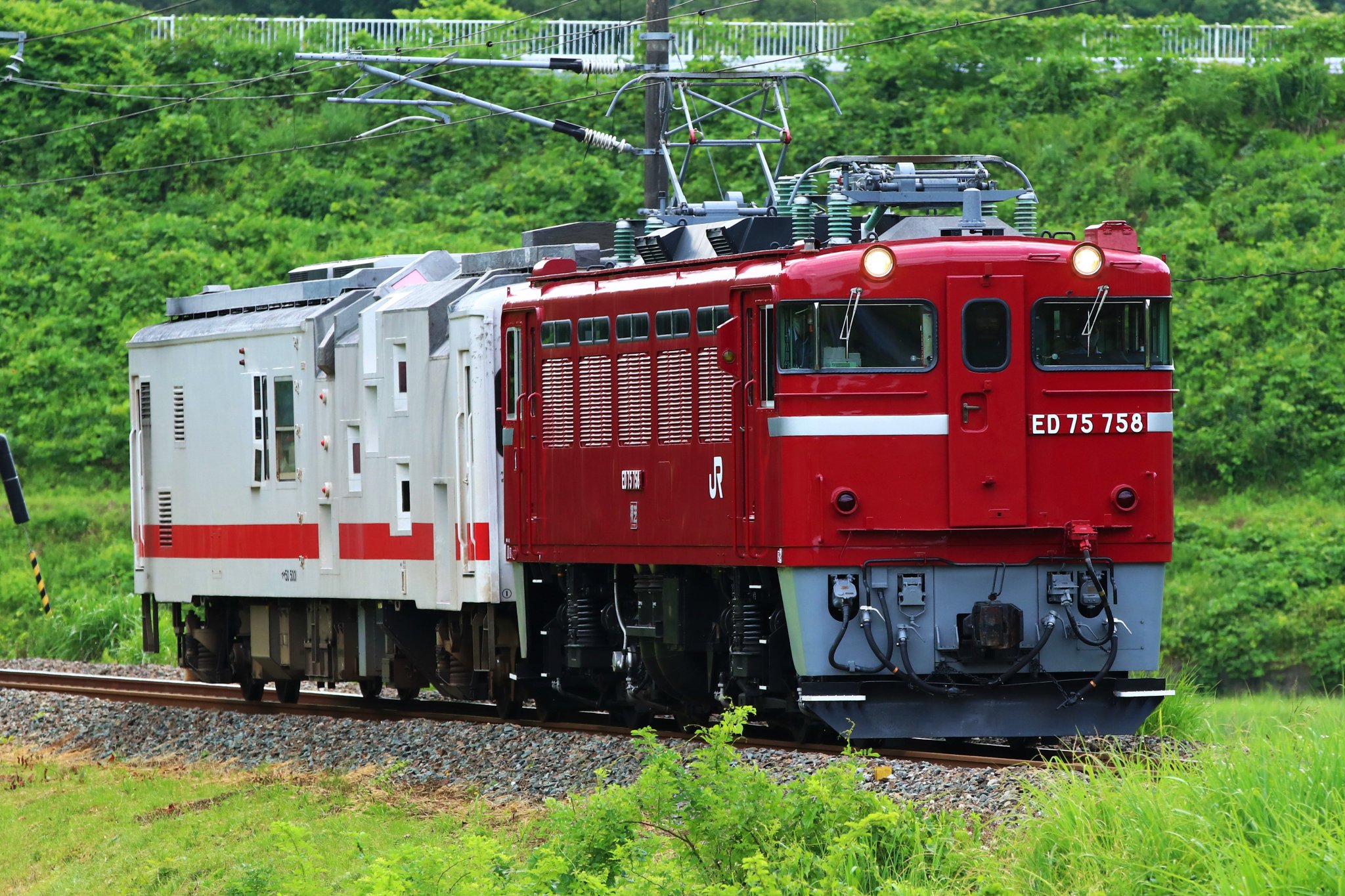 ななせ えくれいる on Twitter: "2021.6.21 配9549ﾚ マヤ50配給 ED75 758[仙]+マヤ50 5001/単9538ﾚ ED75 758[仙] 機材新調後初の ...