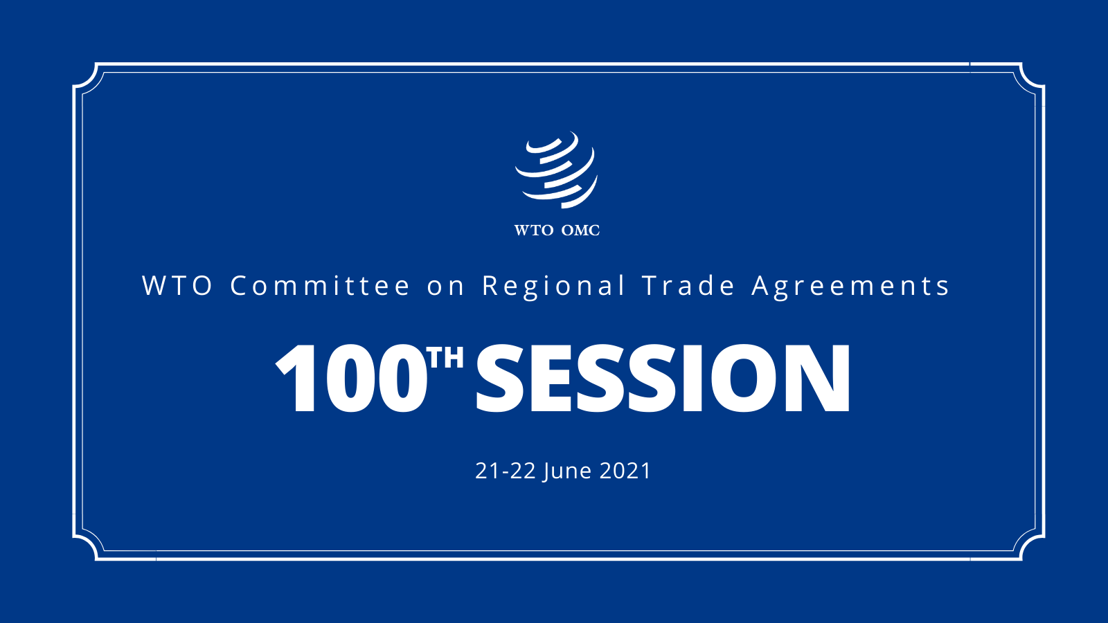 WTO on Twitter: "There has always been a close relationship between regional trade agreements ...