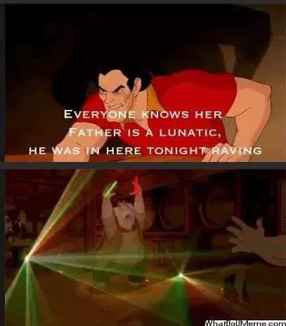 Beauty And The Beast Maurice Raving