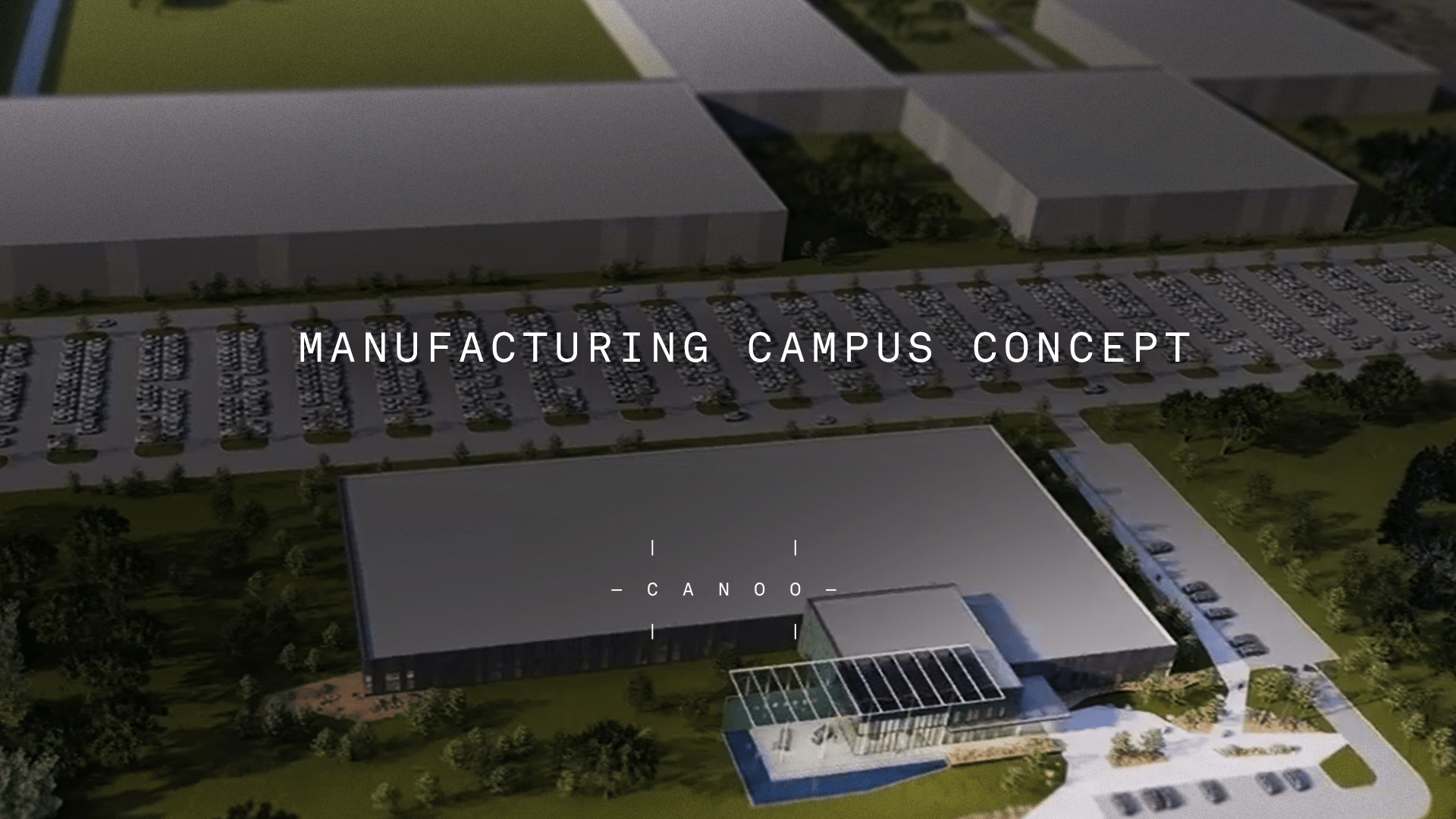 Canoo on Twitter: "Manufacturing Campus Concept 🏗⁠ We’ve kicked off the design, layout and ...