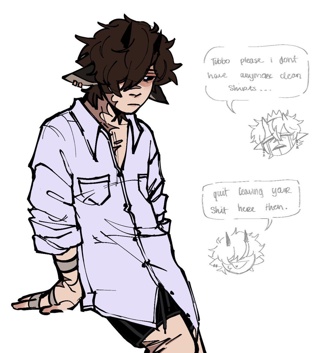 「based off a drawing in my sketchbook! thought this would be 」BOZO ...