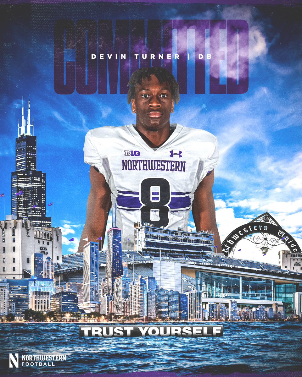 2022 3* S Devin Turner commits to Northwestern : r/CFB