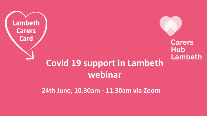 Connect Lambeth on Twitter: "Knowledge is power! If you are a carer or work with carers, you don ...