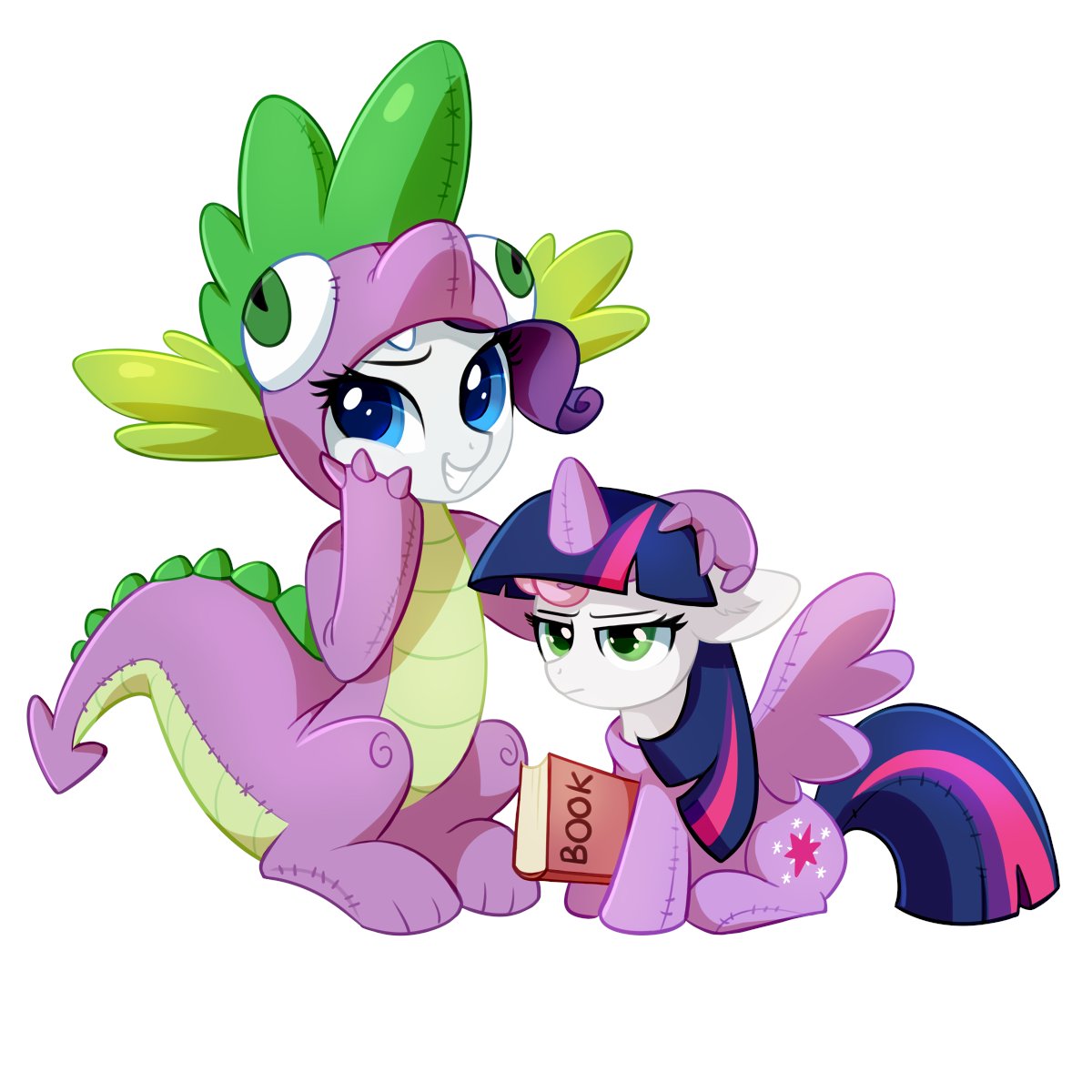 Mlp Rarity And Spike