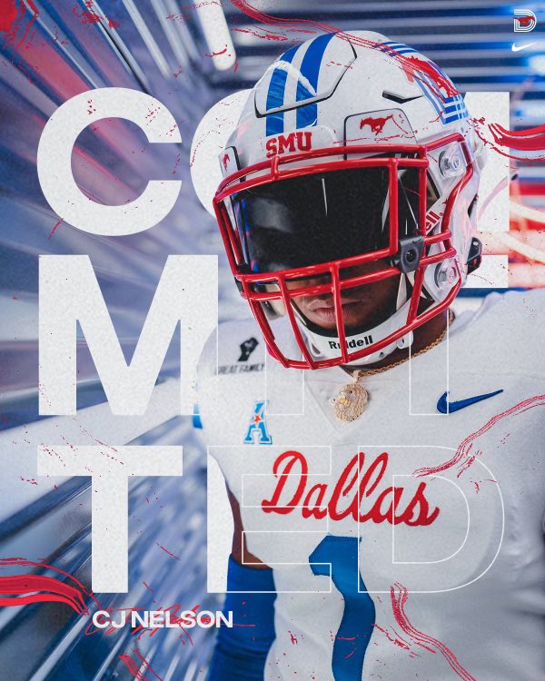 2022 3* WR CJ Nelson commits to SMU : r/CFB