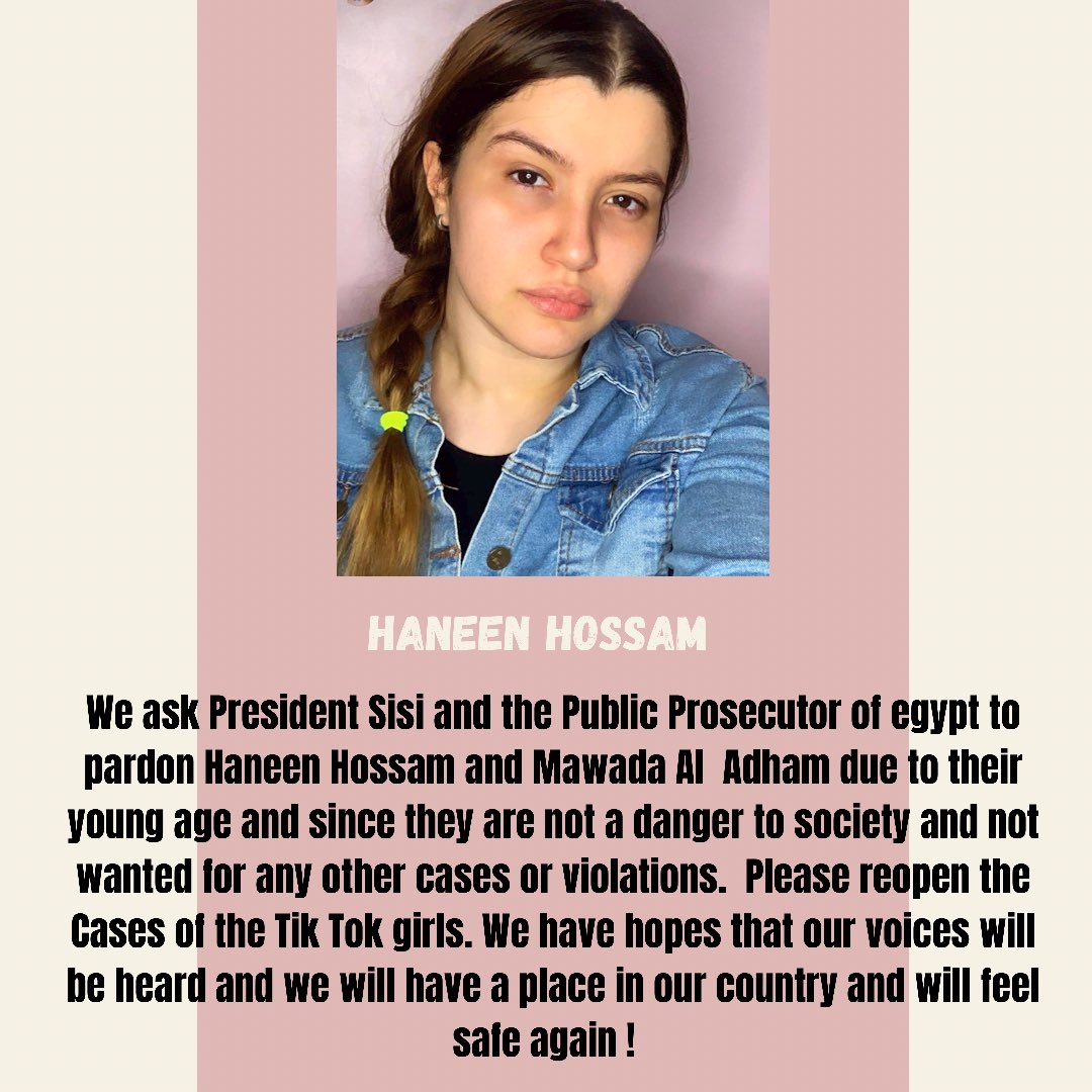 haneen hossam is innocent (@HaneenInnocent) | Twitter
