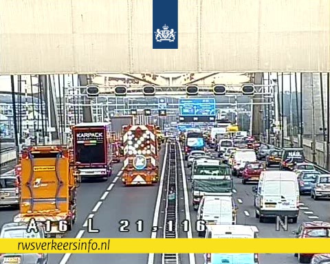 Rijkswaterstaat Verkeersinformatie on Twitter: "File op de #A16 bij de Van Brienenoordbrug ...