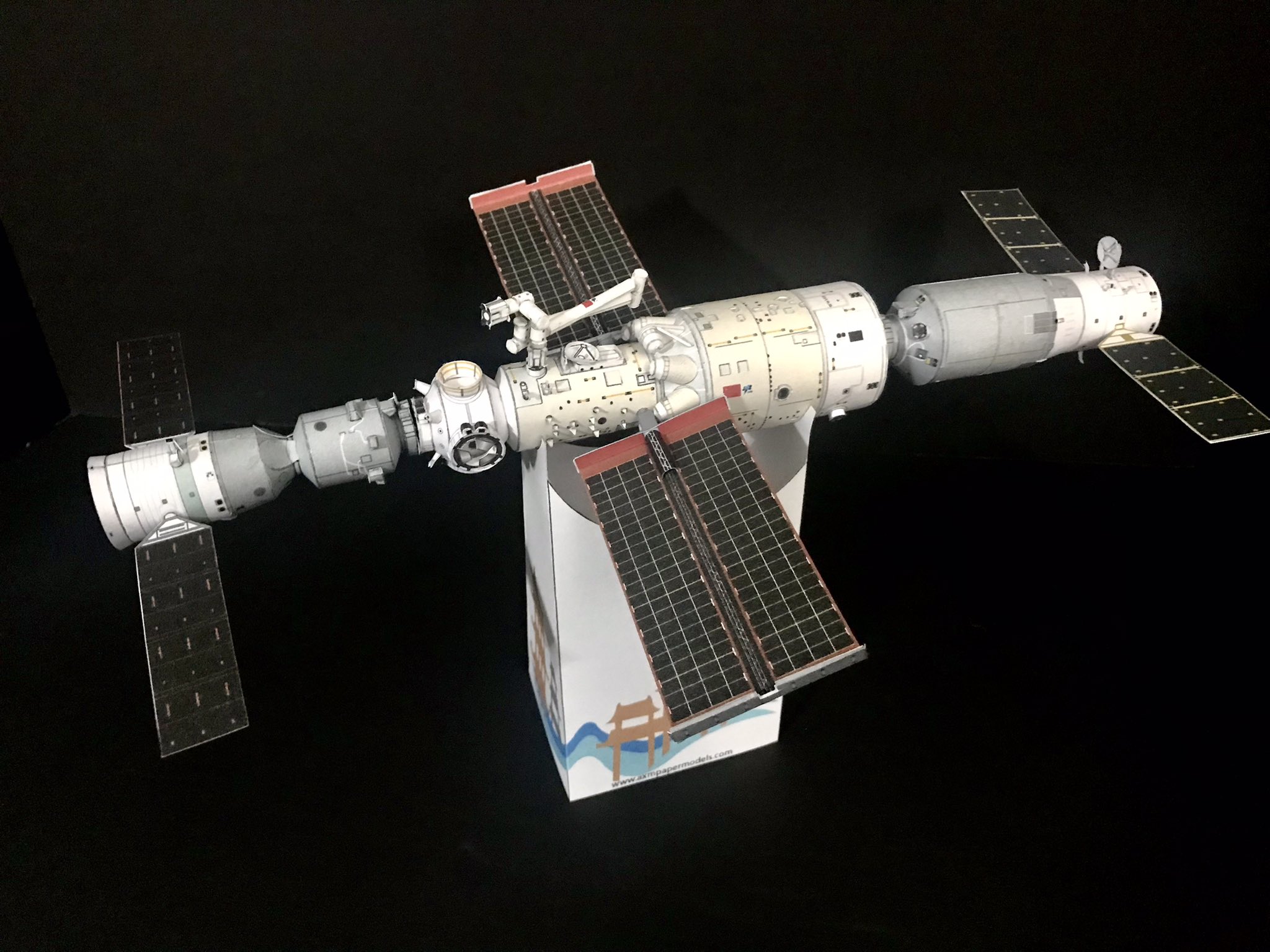 International Space Station Paper Model