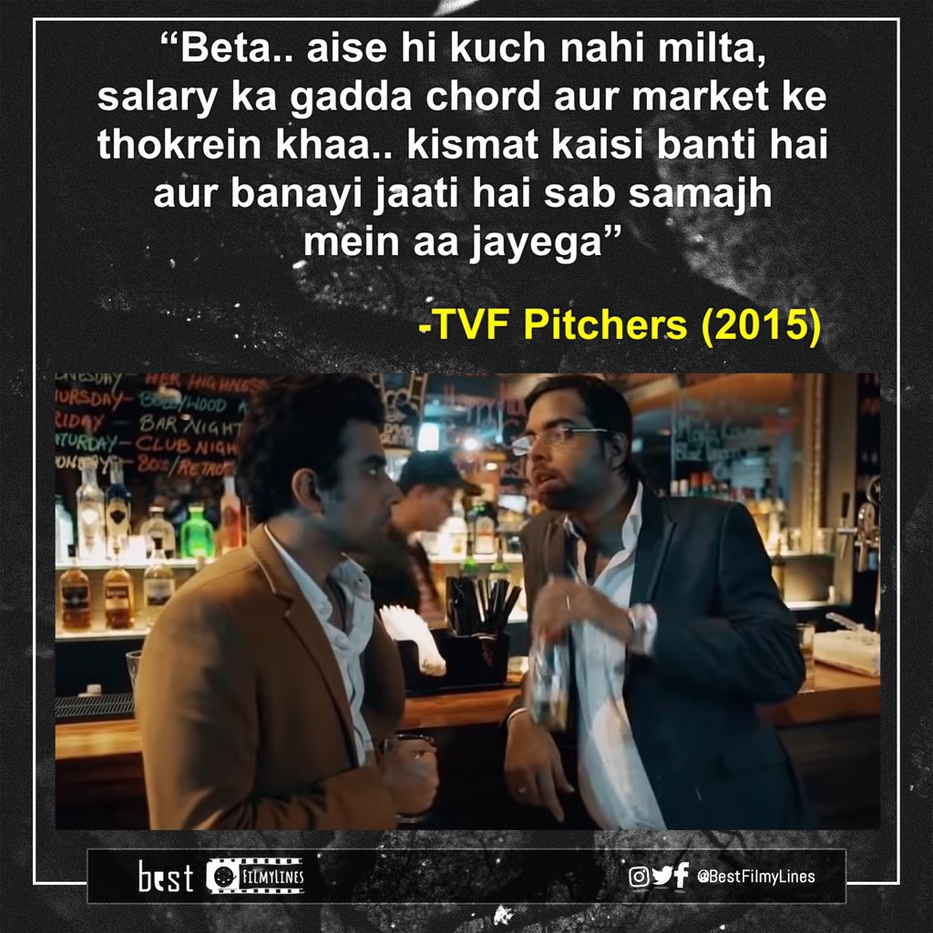 Tvf Pitcher Quotes Which TVF Pitcher Character Have You Met In Your