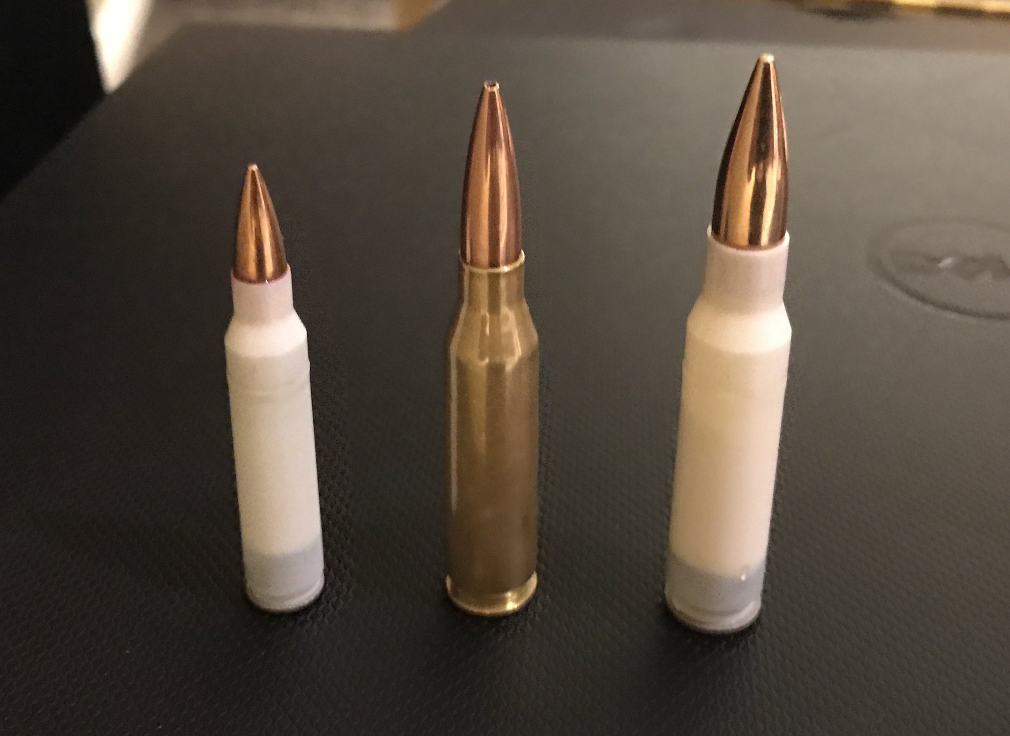 Nicholas Drummond on Twitter: "Polymer cased 6.8 mm NGSW ammo has potential to match 5.56 mm ...