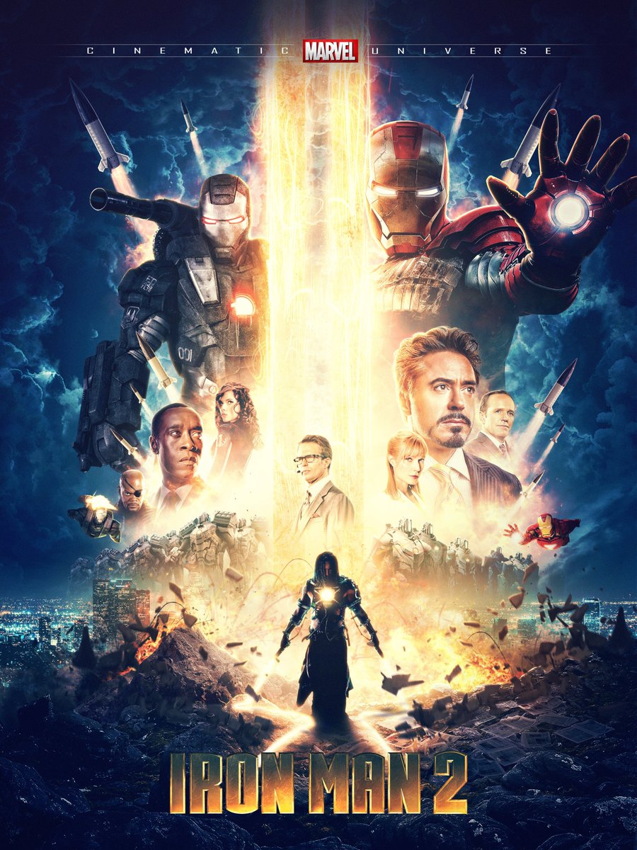 Iron Man 2 2010 Poster
