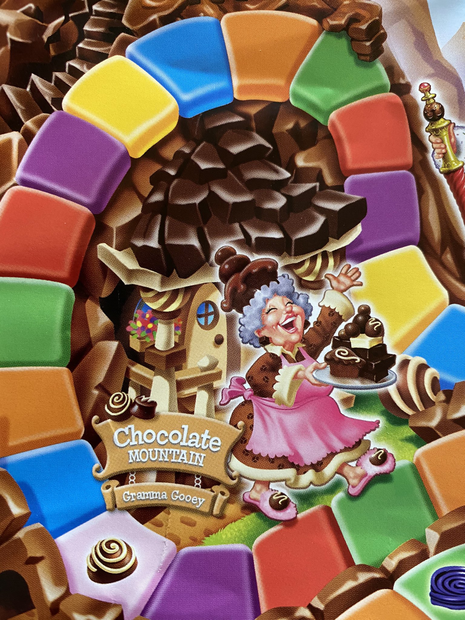 Candyland Chocolate Swamp Sign