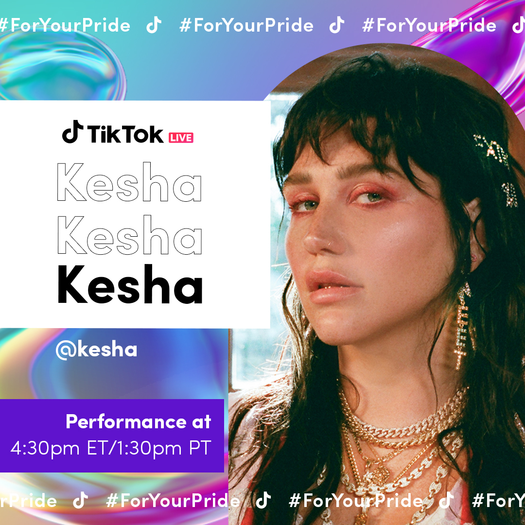 eeekkk i'm hosting TikTok's Pride livestream 🌈 grab your glitter and ...
