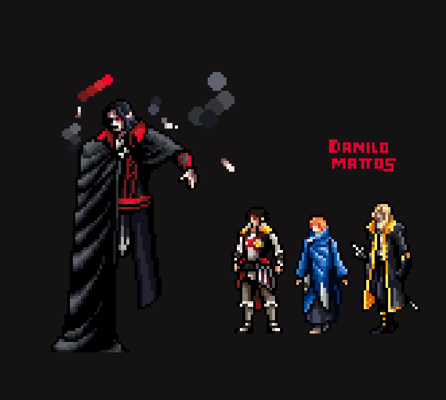 Dracula Castlevania Sprite