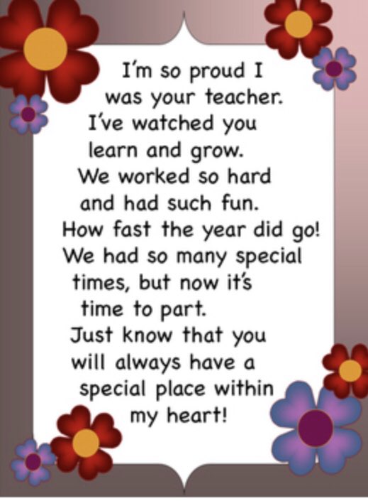 Melissa Jane Howell on Twitter: "End of the year poem 😍 ...