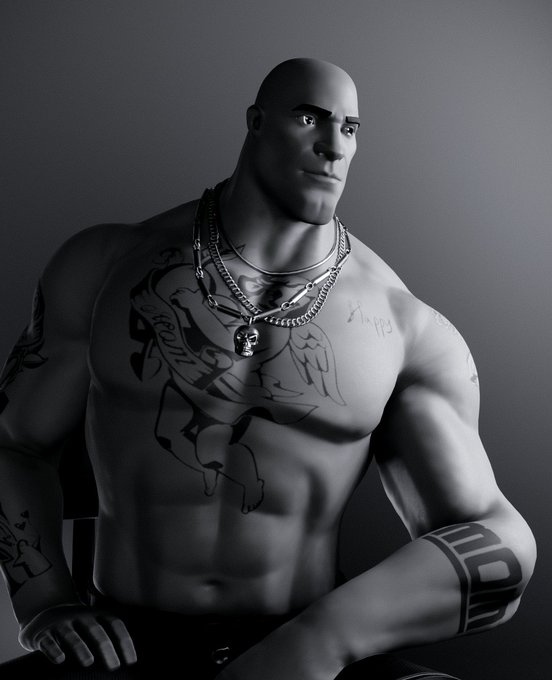 Giga Chad accidentally makes an appearance in Fortnite Chapter 2 Season 8 Giga Chad accidentally makes an appearance in Fortnite Chapter 2 Season 8