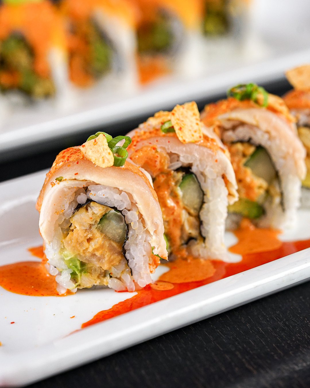 Spicy Shrimp Roll Ra Sushi