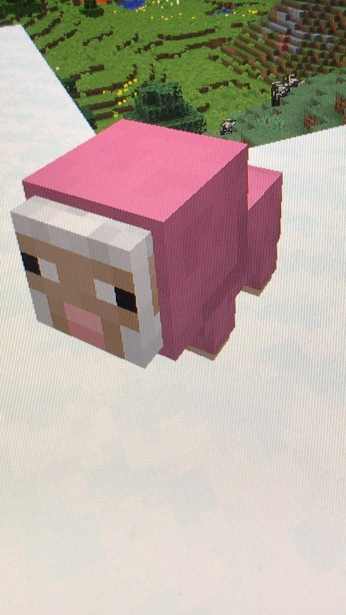Minecraft Baby Pink Sheep