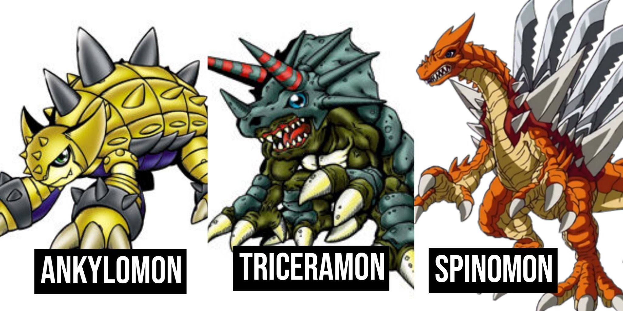 Triceramon Evolution