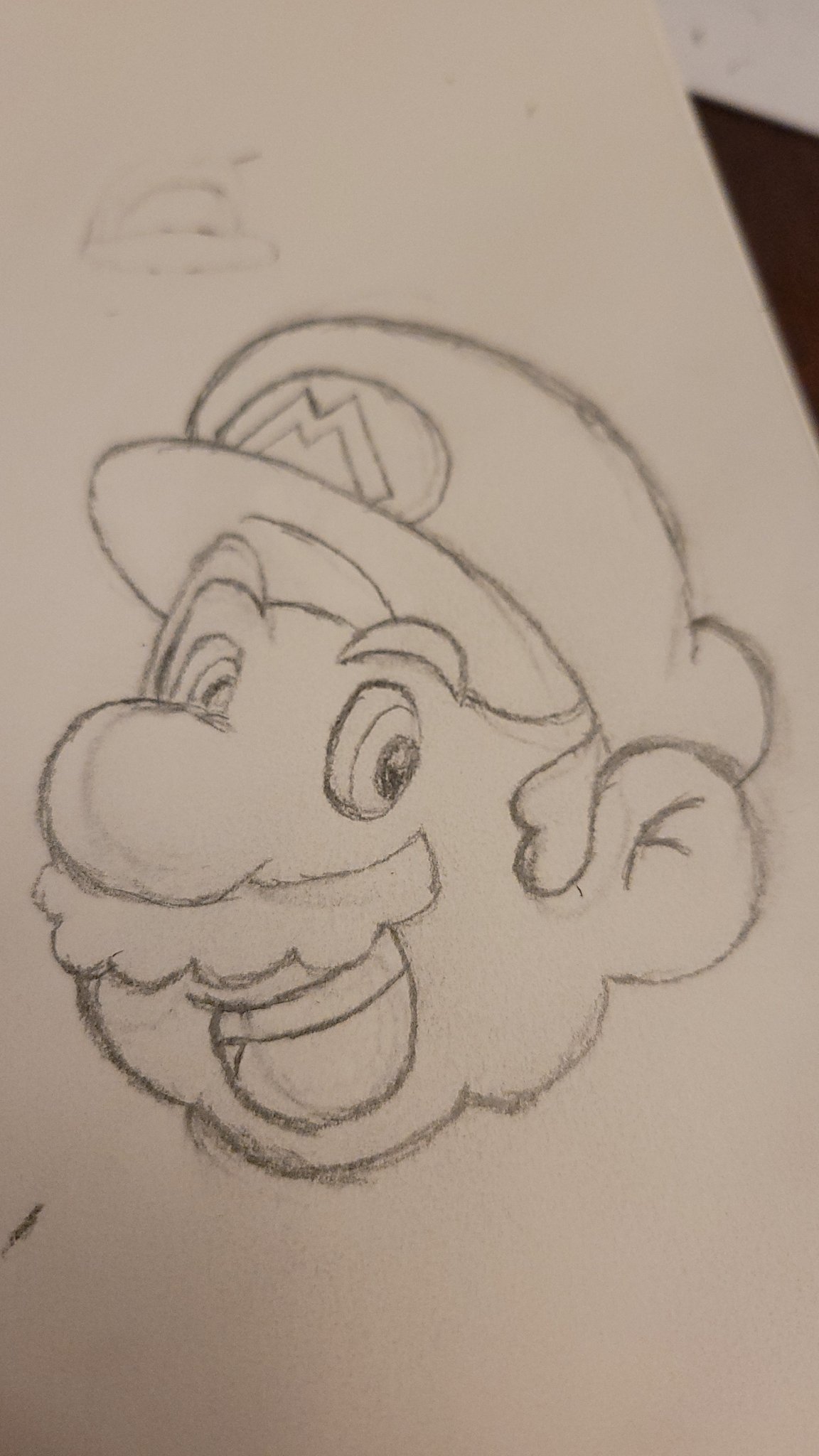 Mario Drawings In Pencil