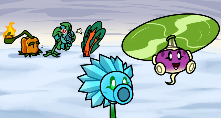 Plants Vs Zombies 2 Ice