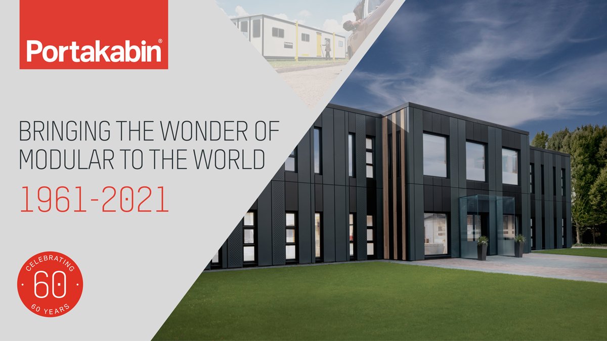 Portakabin Logo Prefab Building PULLMAN Portakabin Modular