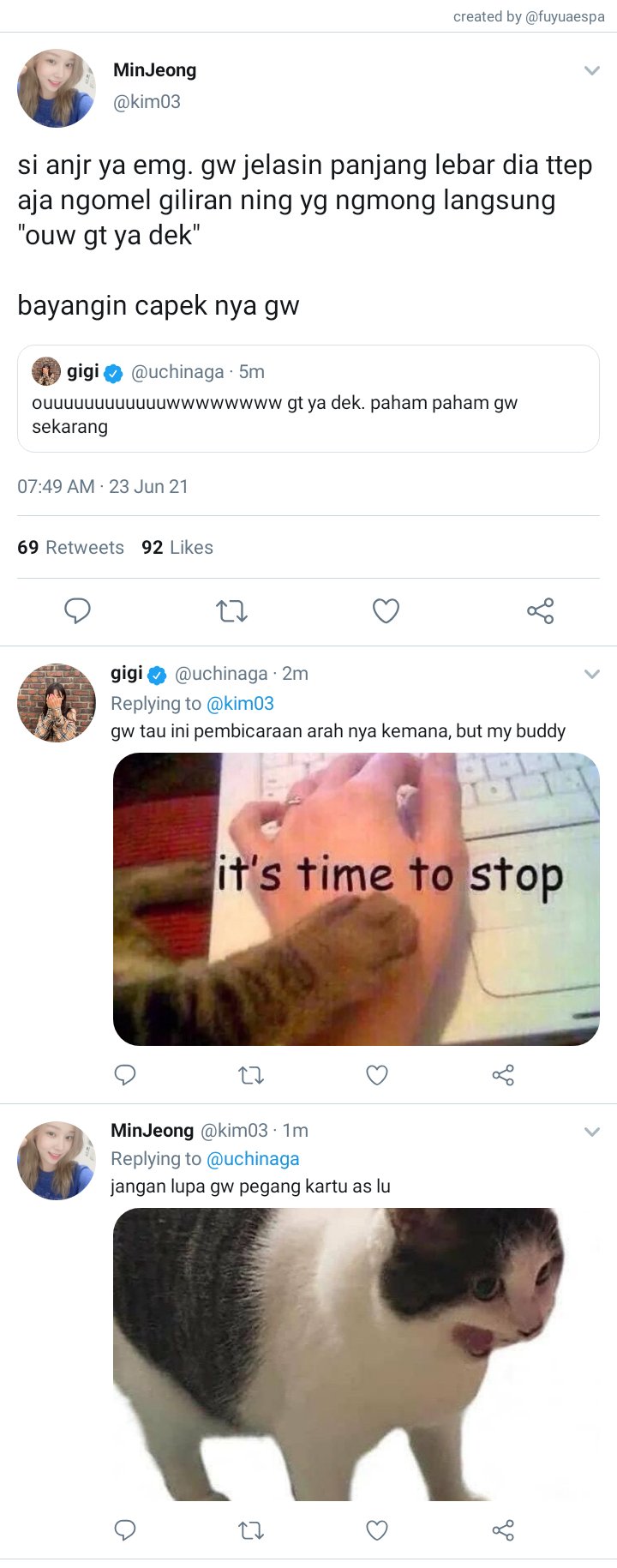 冬 on Twitter: "winrina au /jiminjeong au - TIDAK NYATA - UNTUK HIBURAN SEMATA - TANPA PLOT ...