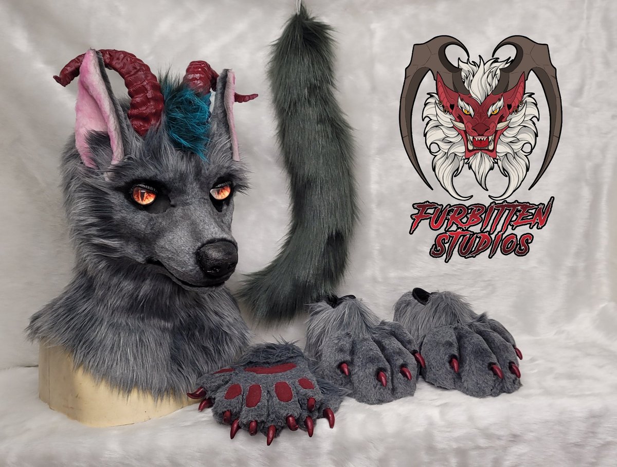 Dragon Wolf Hybrid Anthro