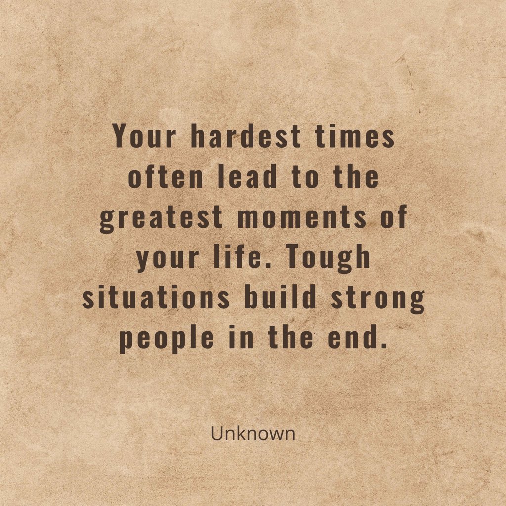 Getting Through Difficult Times