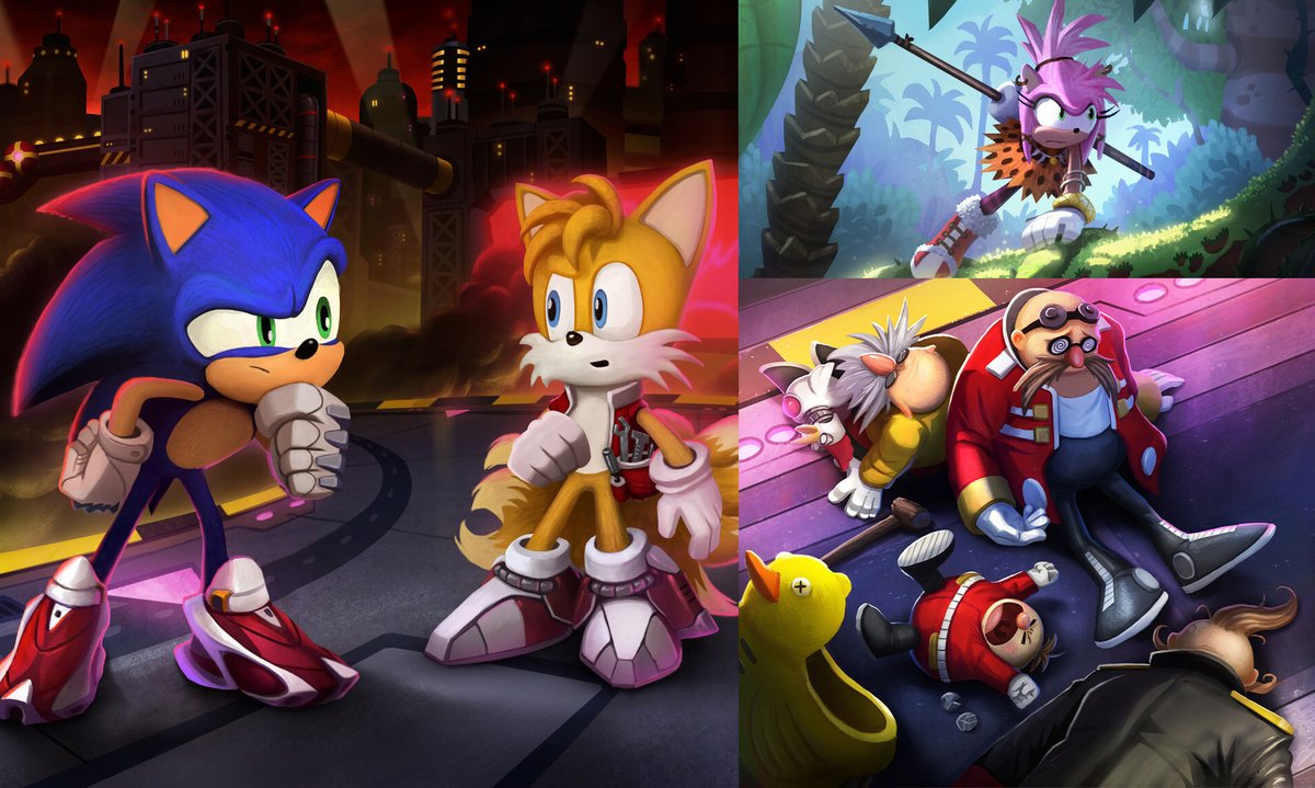 Sonic Boom Tails Concept Art