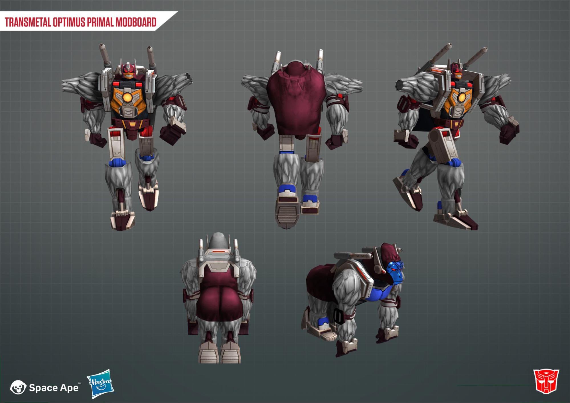 Beast Wars Transmetal Optimus Primal