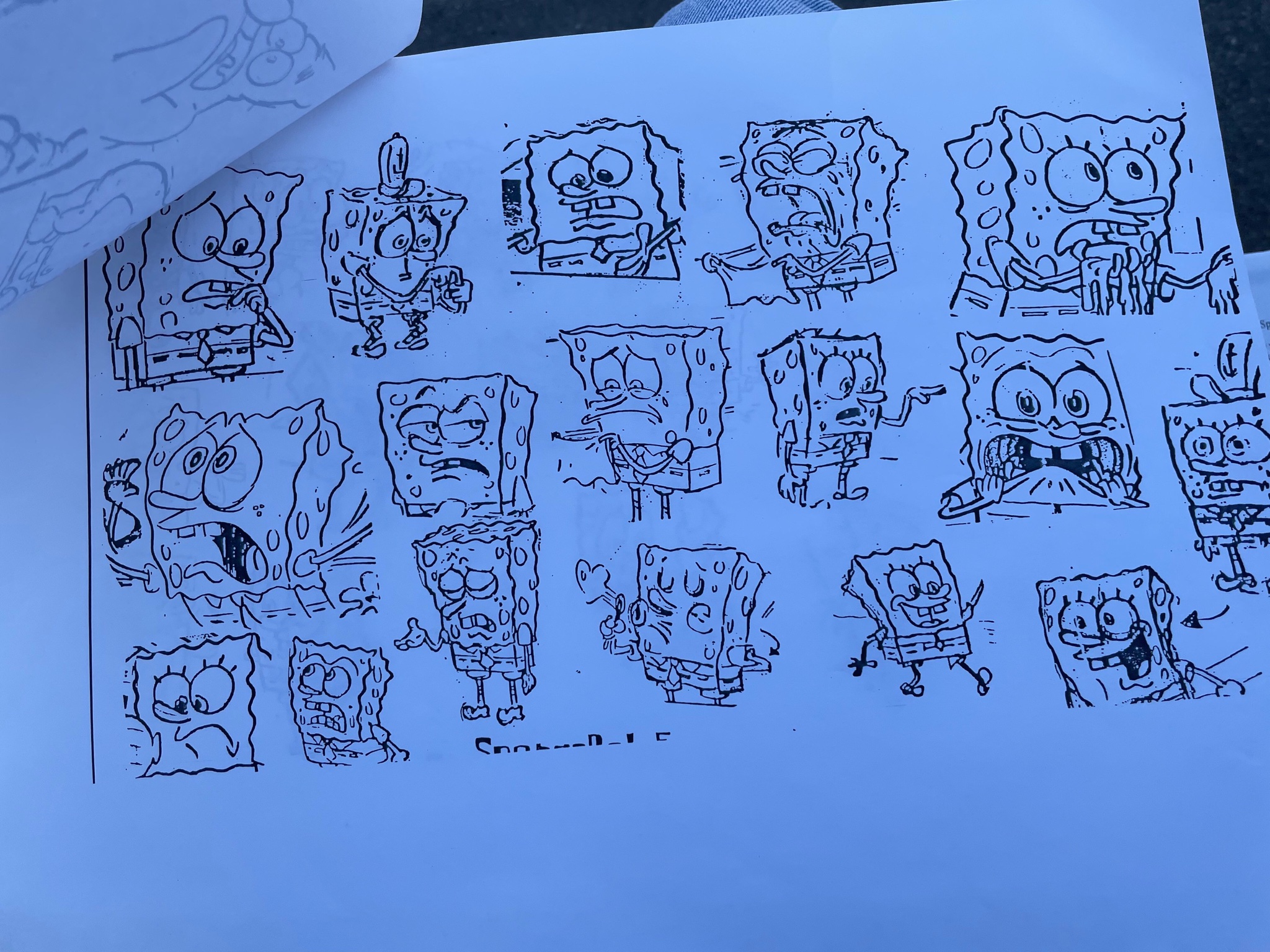 Stephen Hillenburg Artwork