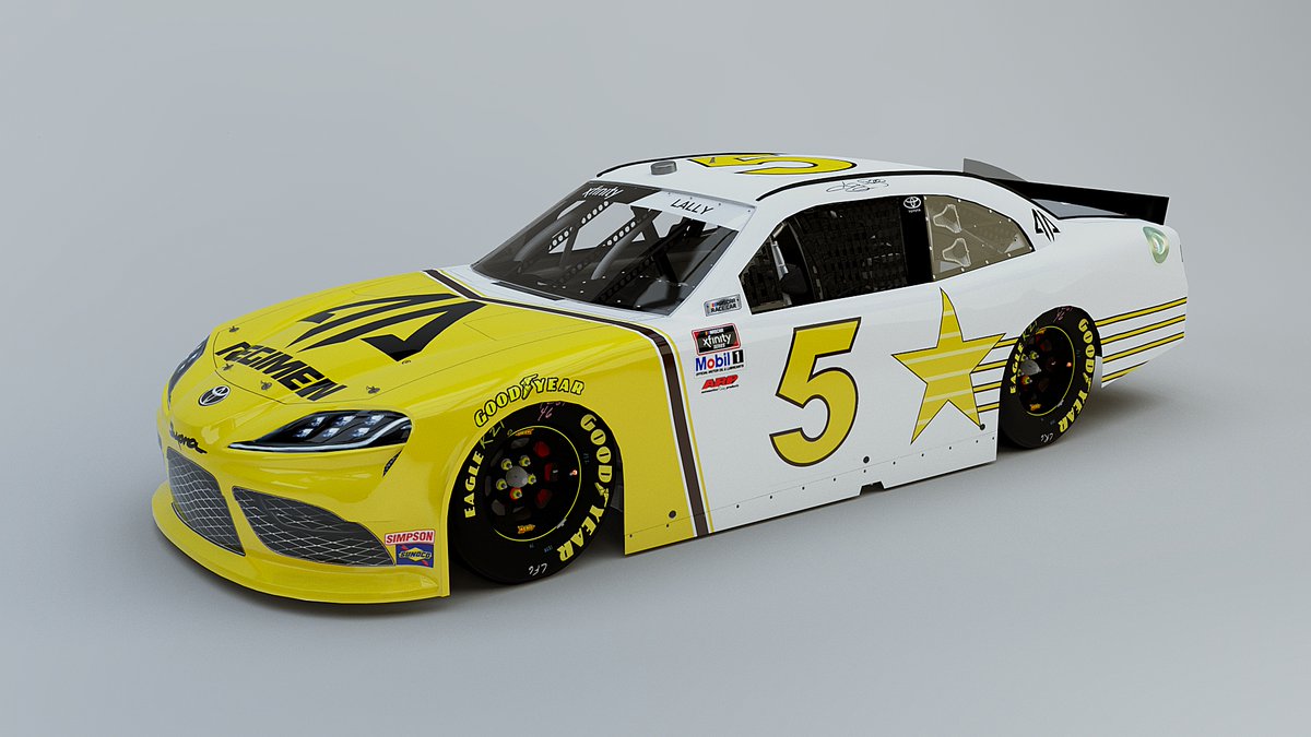 [BJMM] Andy Lally will have a Geoff Bodine throwback on his #5 for the ...