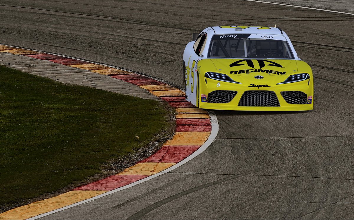 [BJMM] Andy Lally will have a Geoff Bodine throwback on his #5 for the ...