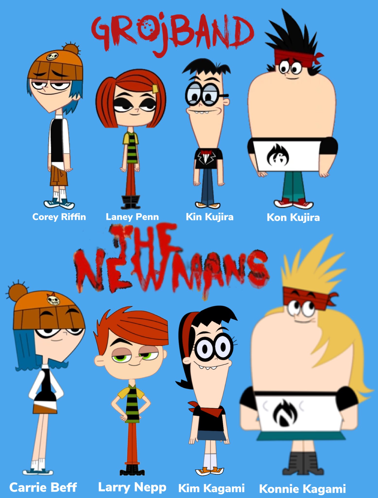 Grojband Corey And Carrie