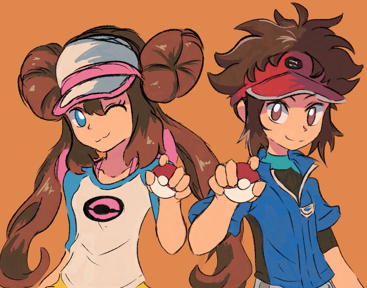 Pokemon Rosa And Nate