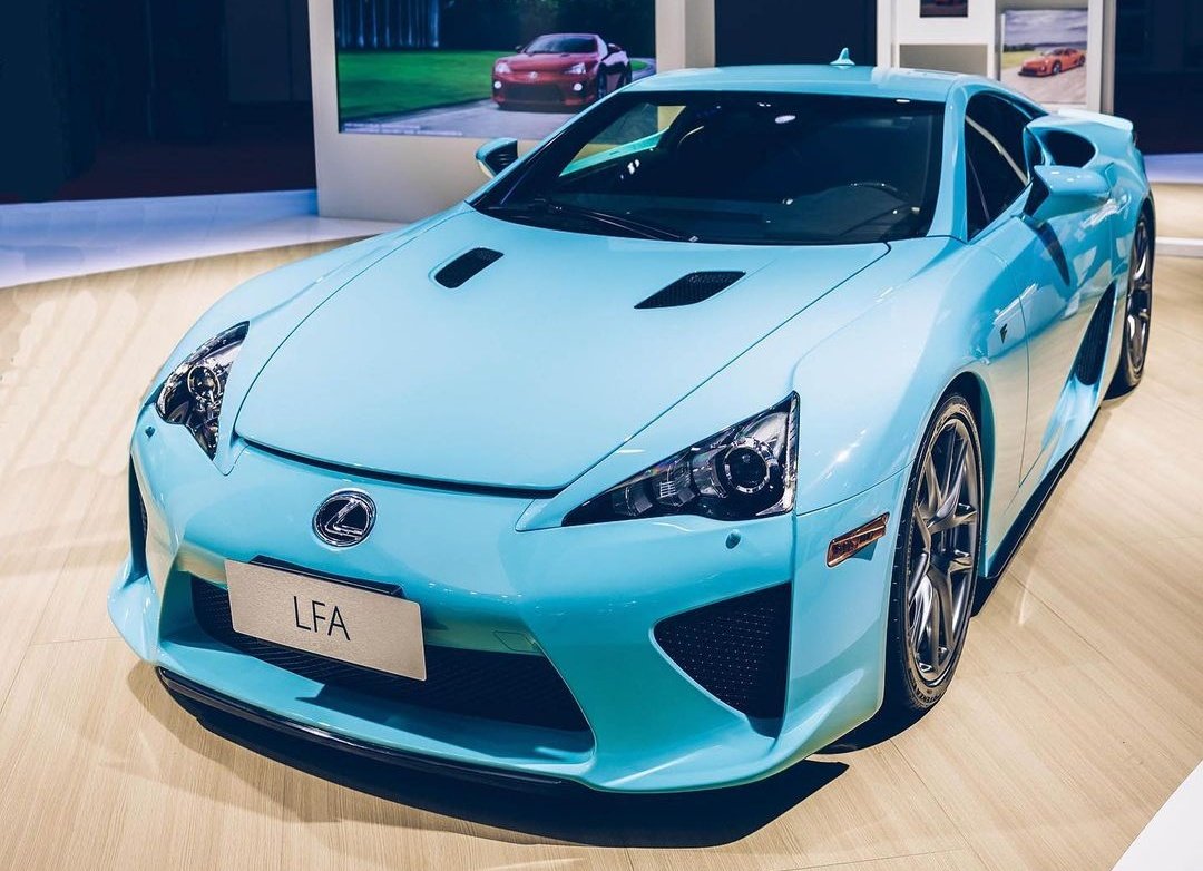 Lexus Lfa Azul Bebe