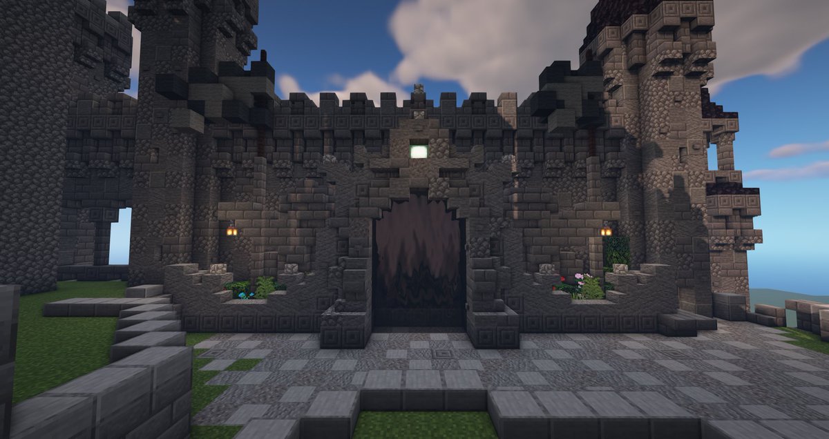 Minecraft Castle Door Way