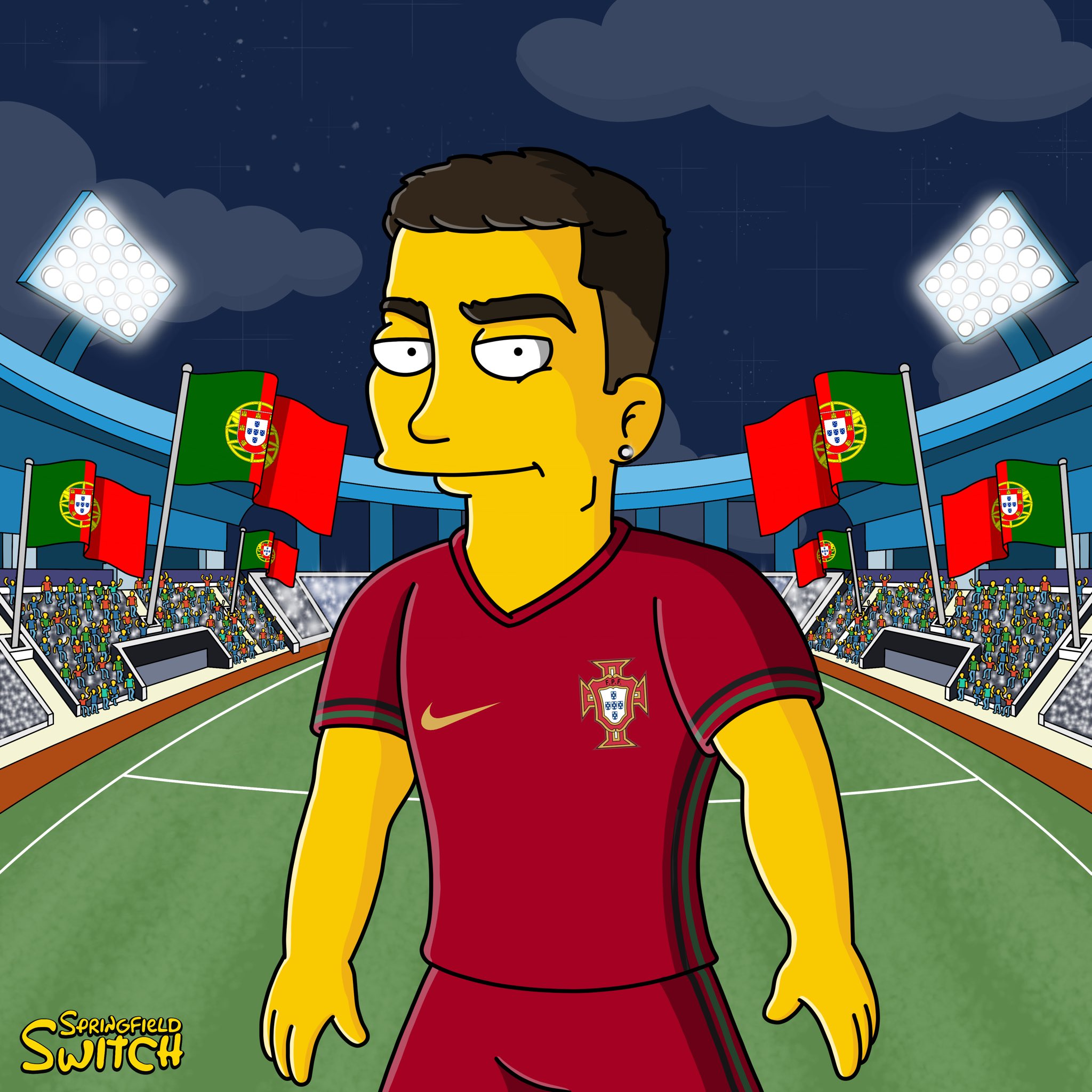 Cristiano Ronaldo The Simpsons